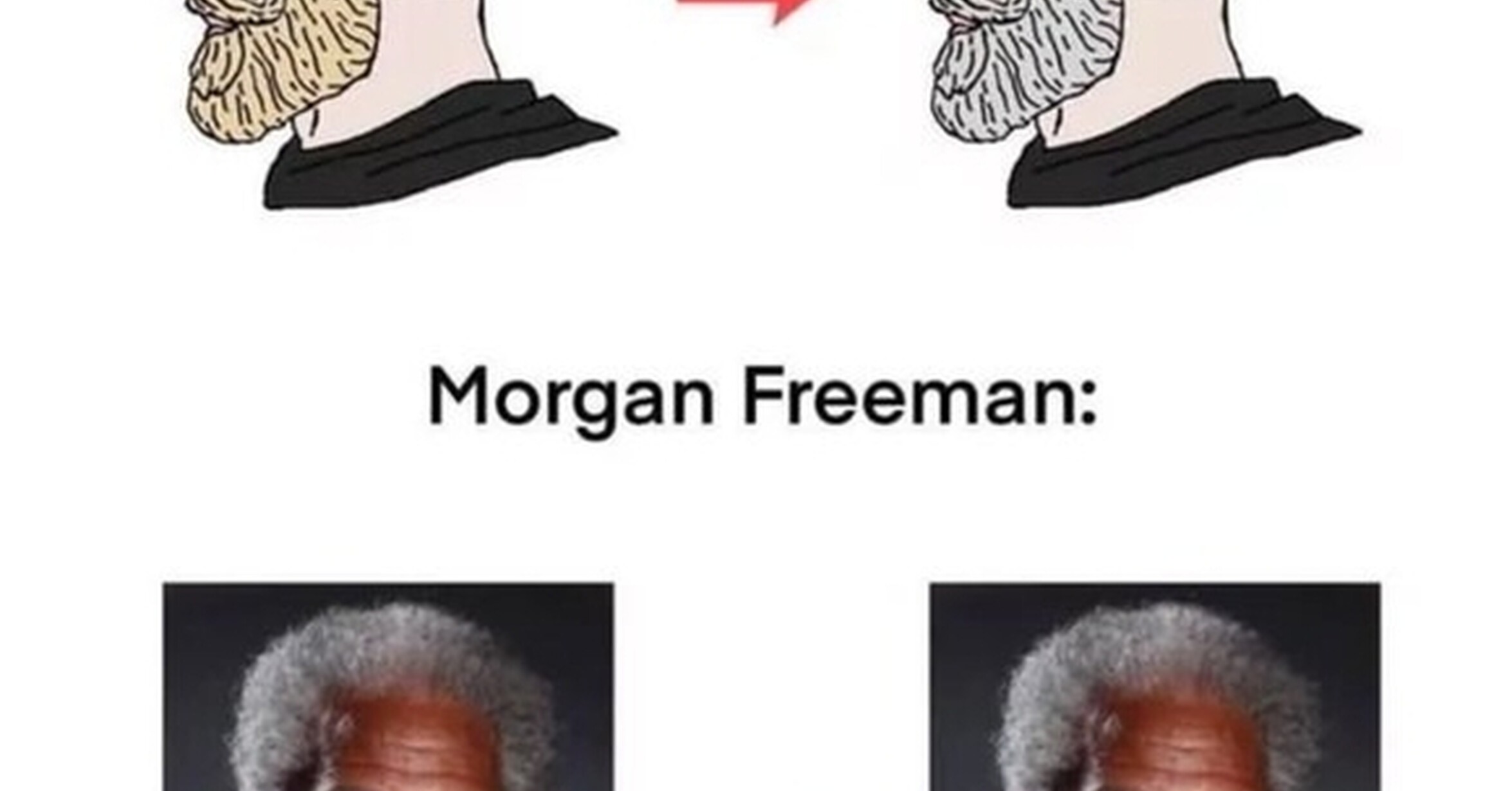 ¡Cuánta razón! / Gente normal VS Morgan Freeman