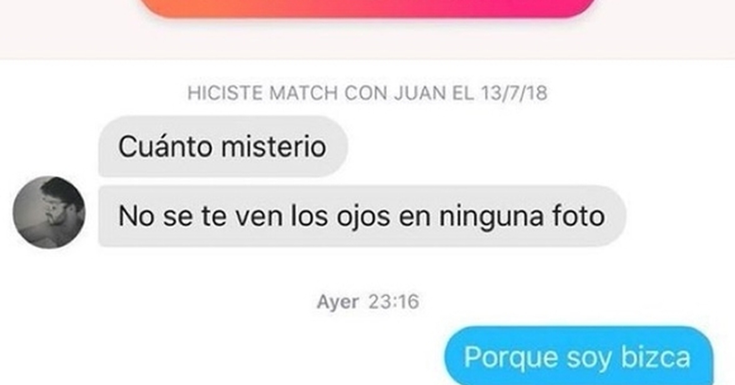¡Cuánta razón! / Ligando con la bizca