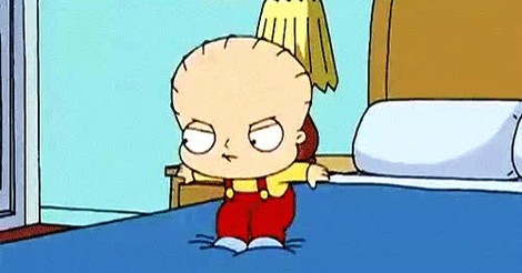 ¡Vaya GIF! / Stewie rompetechos