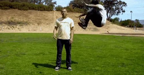 ¡Vaya GIF! / Patada voladora