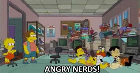 ¡Vaya GIF! / Angry nerds