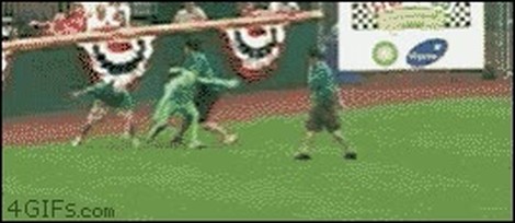 ¡Vaya GIF! / El hombre que nadie podía atrapar