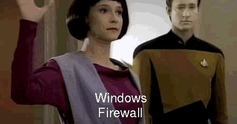 ¡Vaya GIF! / Firewall de Windows, descripción gráfica