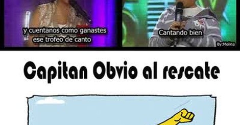 ¡Vaya GIF! / Capitán obvio, siempre estará allí cuando más lo necesites