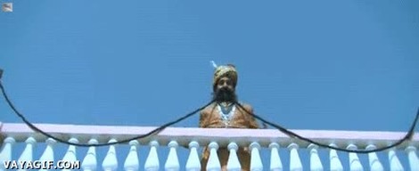 ¡Vaya GIF! / El mostacho más largo de la historia