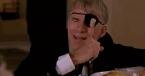 ¡Vaya GIF! / ¿Cómo perdiste el ojo? No sé, no consigo entenderlo