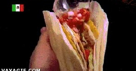 ¡Vaya GIF! / Comidas de diferentes países unidas en una y todo rematado ...