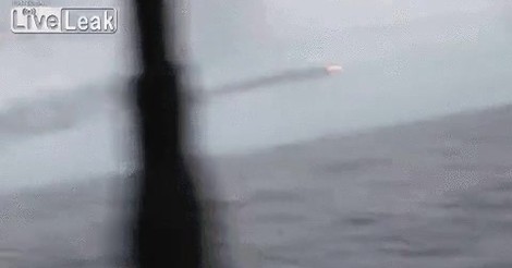 ¡Vaya GIF! / El misil aéreo que soñaba con ser torpedo