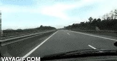 ¡Vaya GIF! / El típico viaje por carretera en Alemania