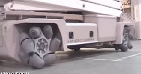 ¡Vaya GIF! / Ruedas que se mueven en cualquier dirección sin necesidad ...