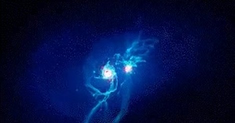 ¡Vaya GIF! / Y esto es lo que acabará pasando entre las galaxias de la ...