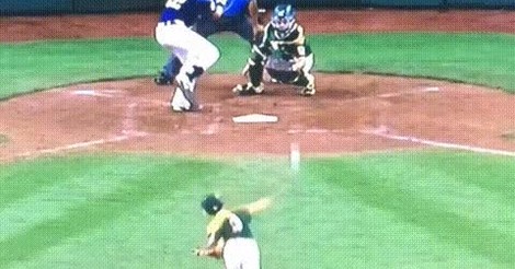 ¡Vaya GIF! / Cuando eres tan bueno en el baseball que dejas ...