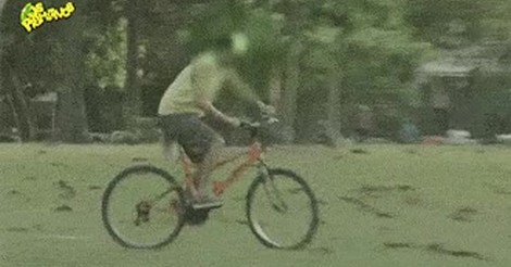 ¡Vaya GIF! / Pues bien merecido lo tiene por ladrón