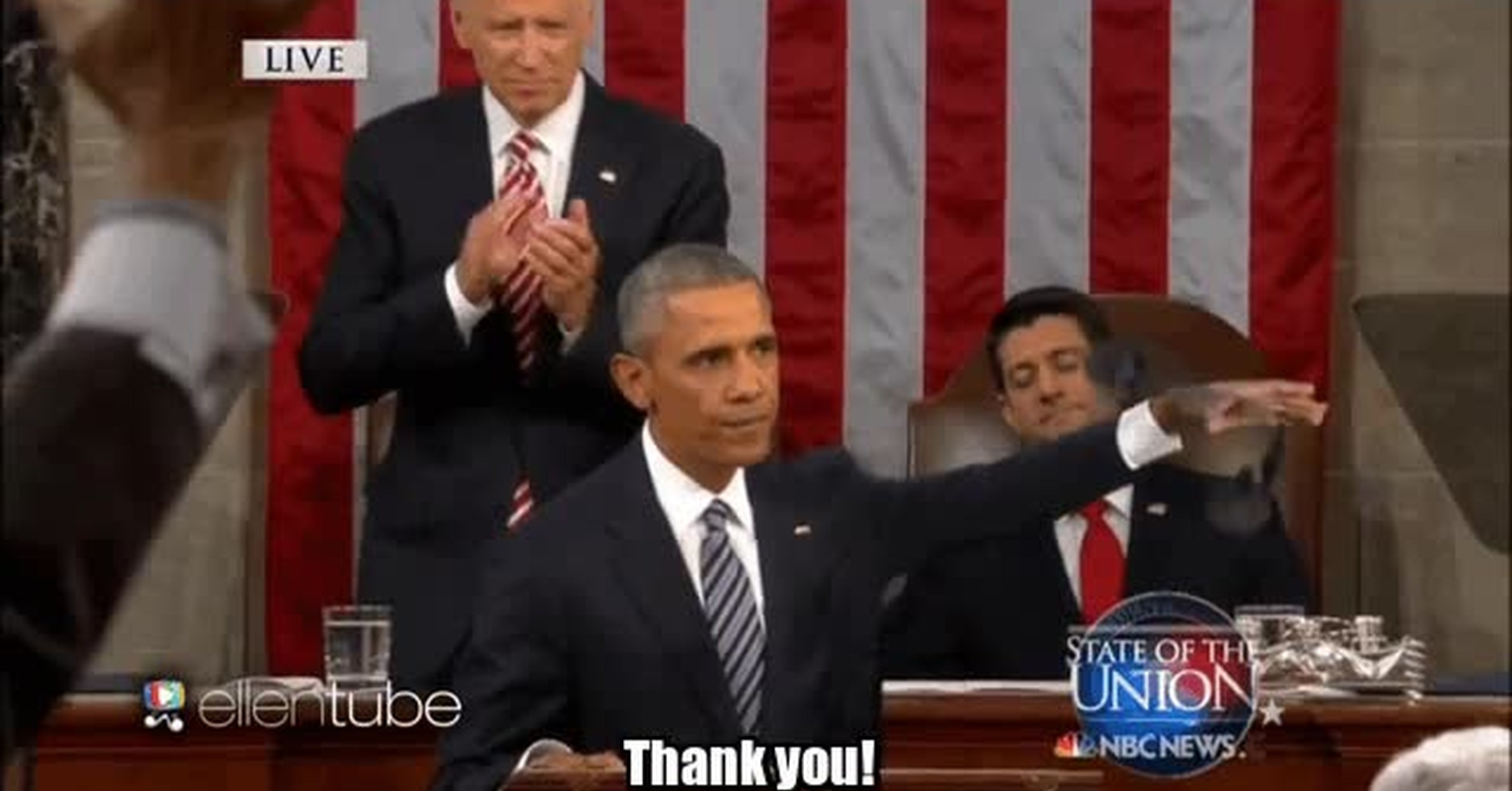 ¡Vaya GIF! / Thanks, Obama!