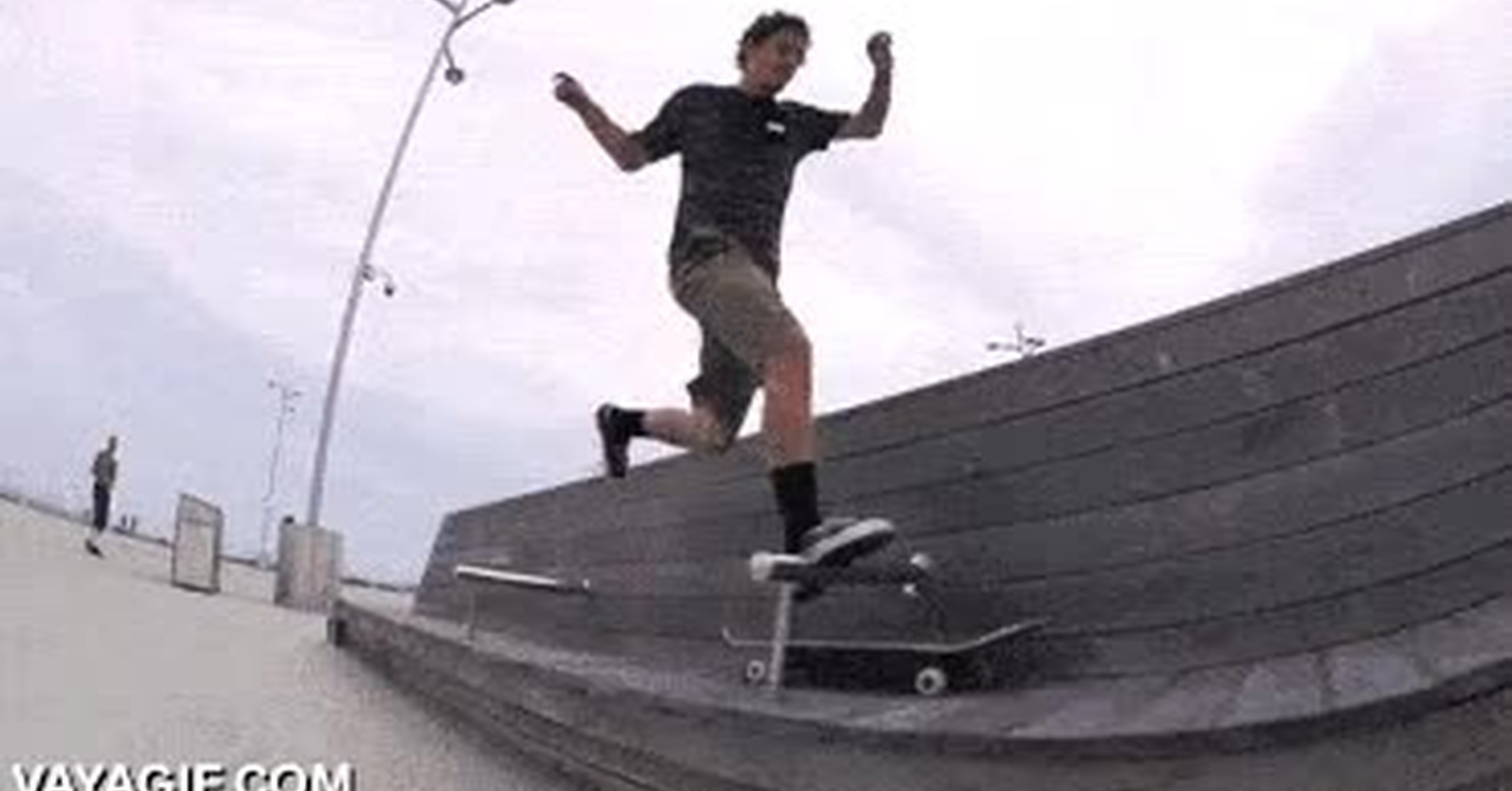 ¡Vaya GIF! / La habilidad de este skater es increíble