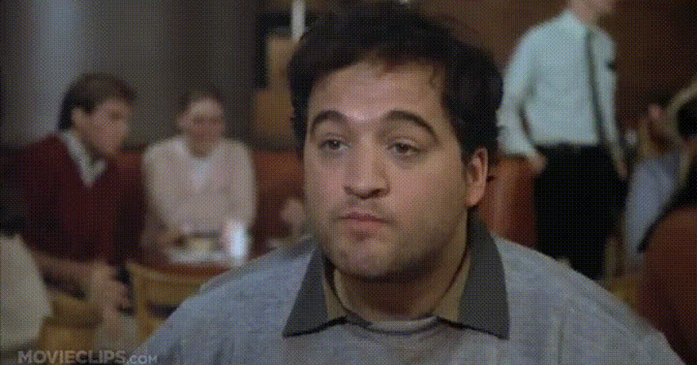 ¡Vaya GIF! / Todos tenemos un amigo un poco marrano comiendo