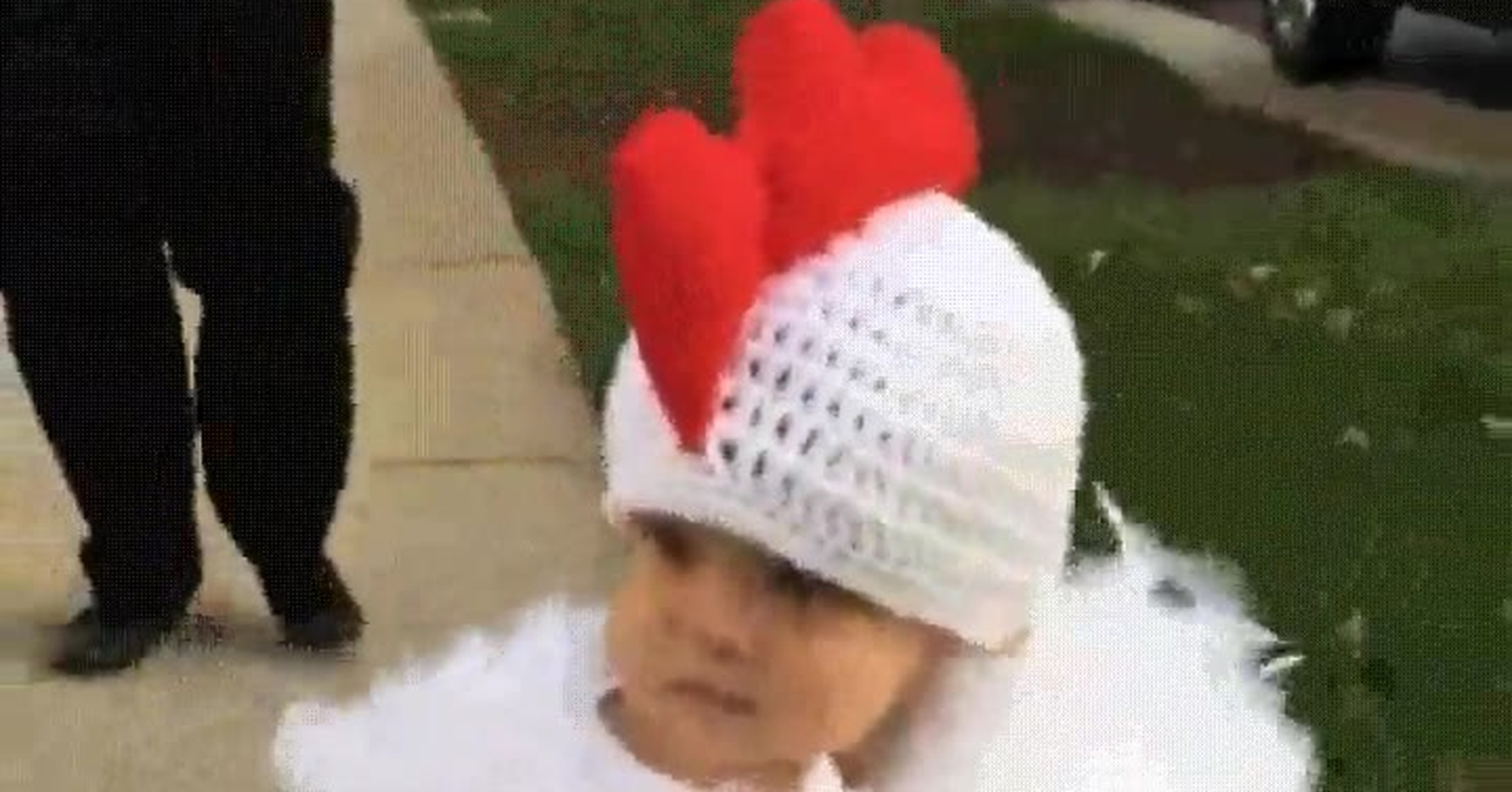 ¡Vaya GIF! / El disfraz más adorable que le puedes poner a tu pequeño