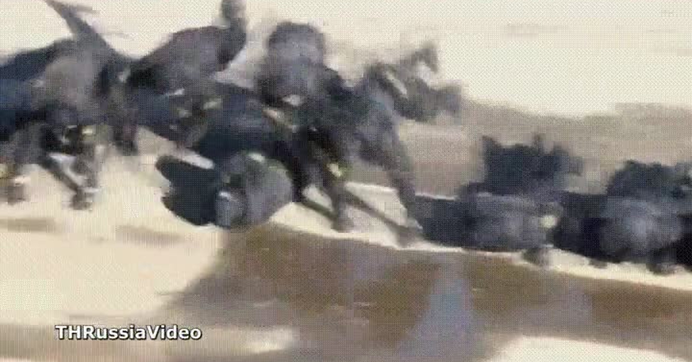¡Vaya GIF! / Entrenamiento de las tropas Spetsnaz rusas