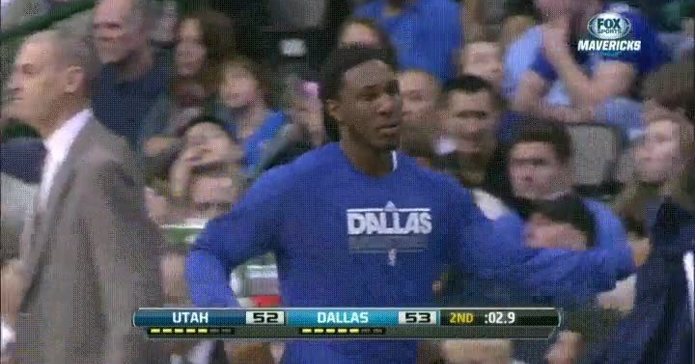 ¡Vaya GIF! / Cuando Jae Crowder se convierte en Brandan Wright sin que ...