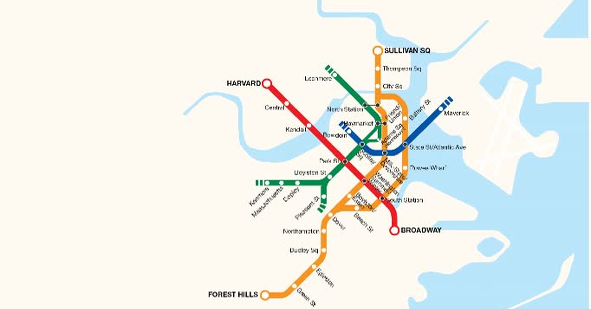 ¡Vaya GIF! / Evolución del metro de Boston entre el 1897 y 2009