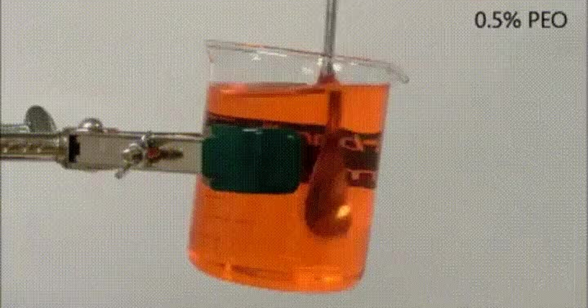 ¡Vaya GIF! / El alucinante comportamiento de un fluido viscoelástico