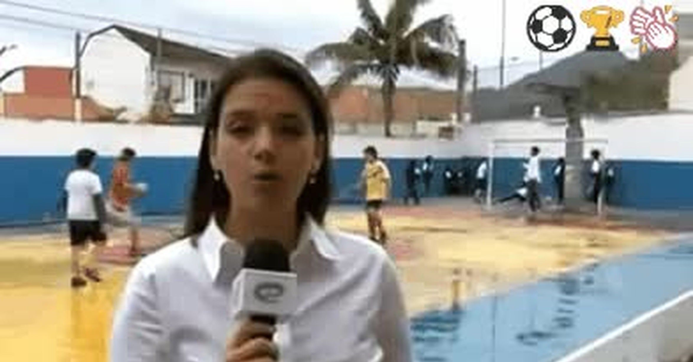 ¡Vaya GIF! / Si eres reportera de deportes, nunca vas a sentirte segura