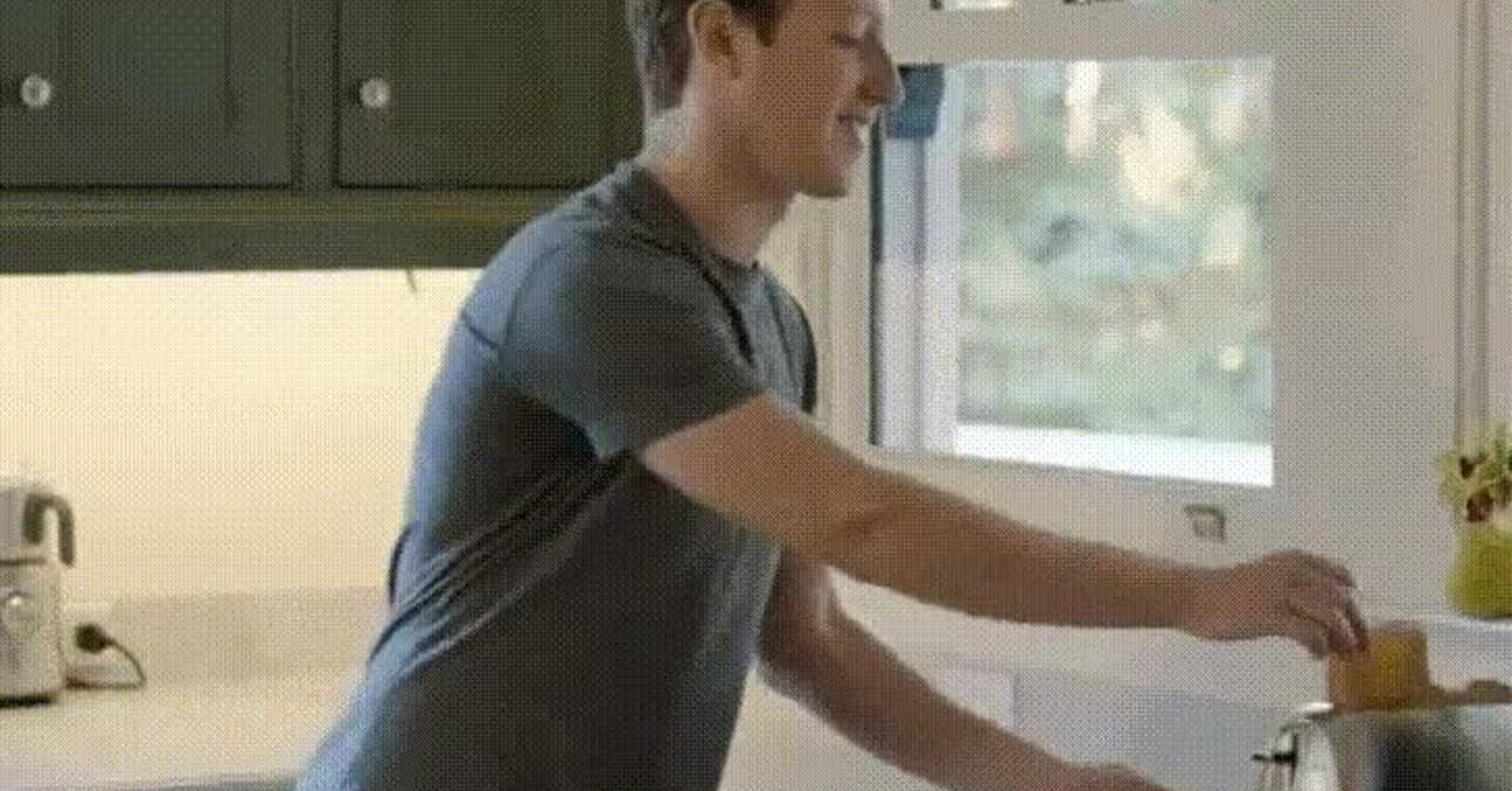¡Vaya GIF! / Pan tostado con nada. El desayuno de los campeones