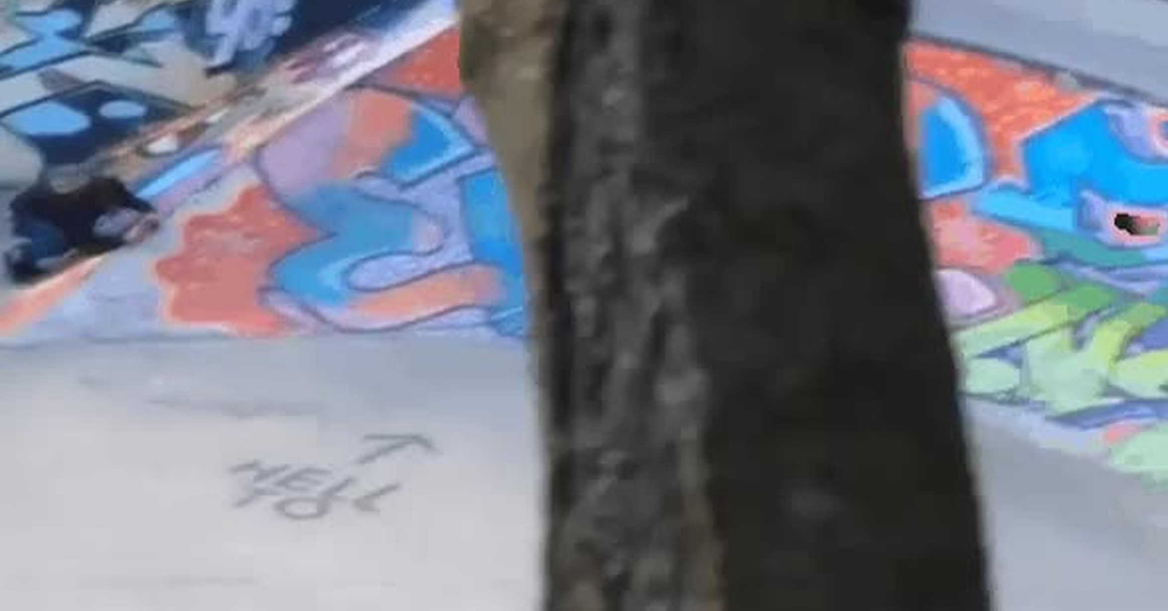 ¡Vaya GIF! / Saliendo del parque con estilo. Te deja con la boca abierta