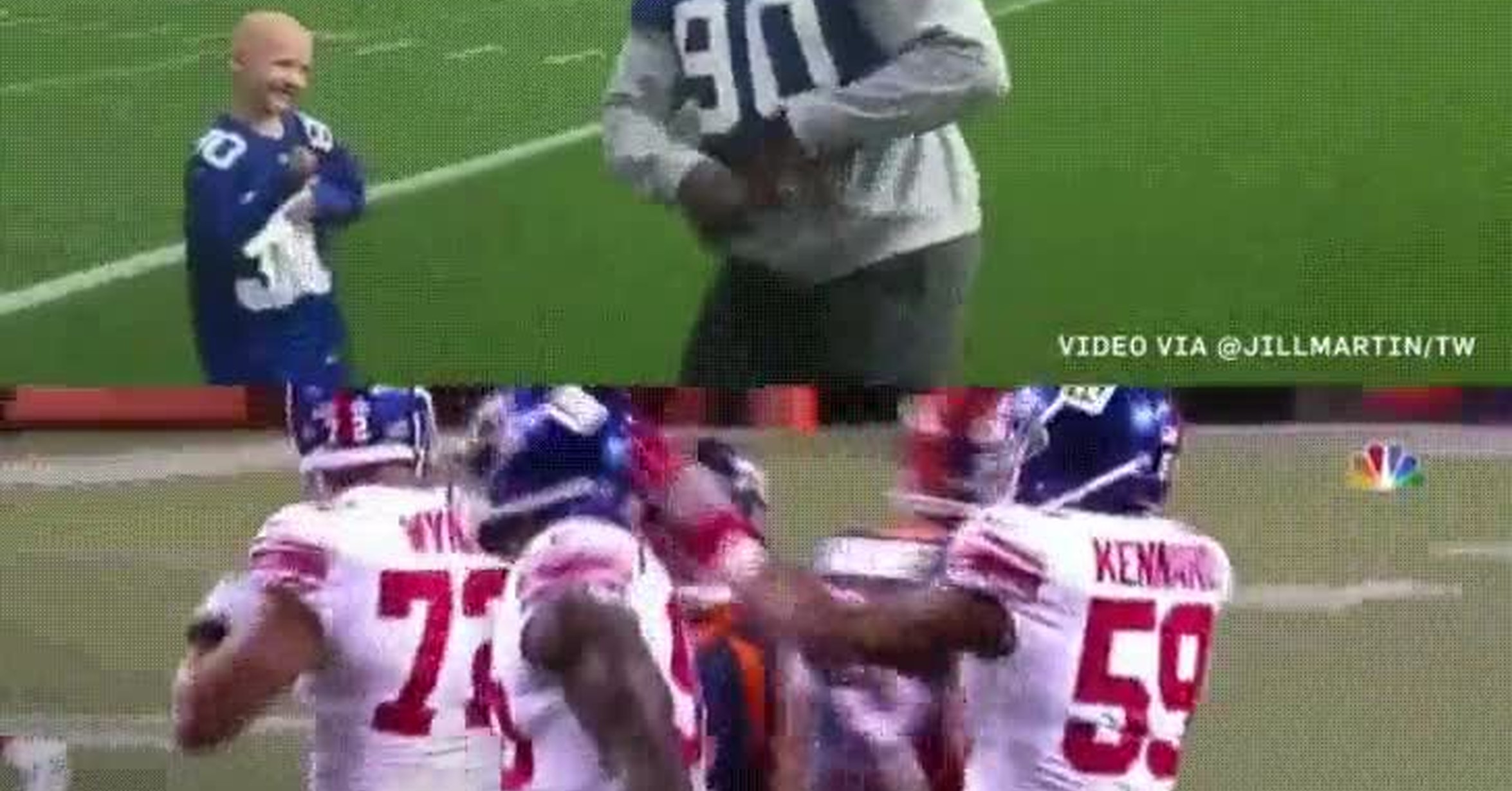 ¡Vaya GIF! / Celebración de Jason Pierre-Pau dedicada a un joven fan ...