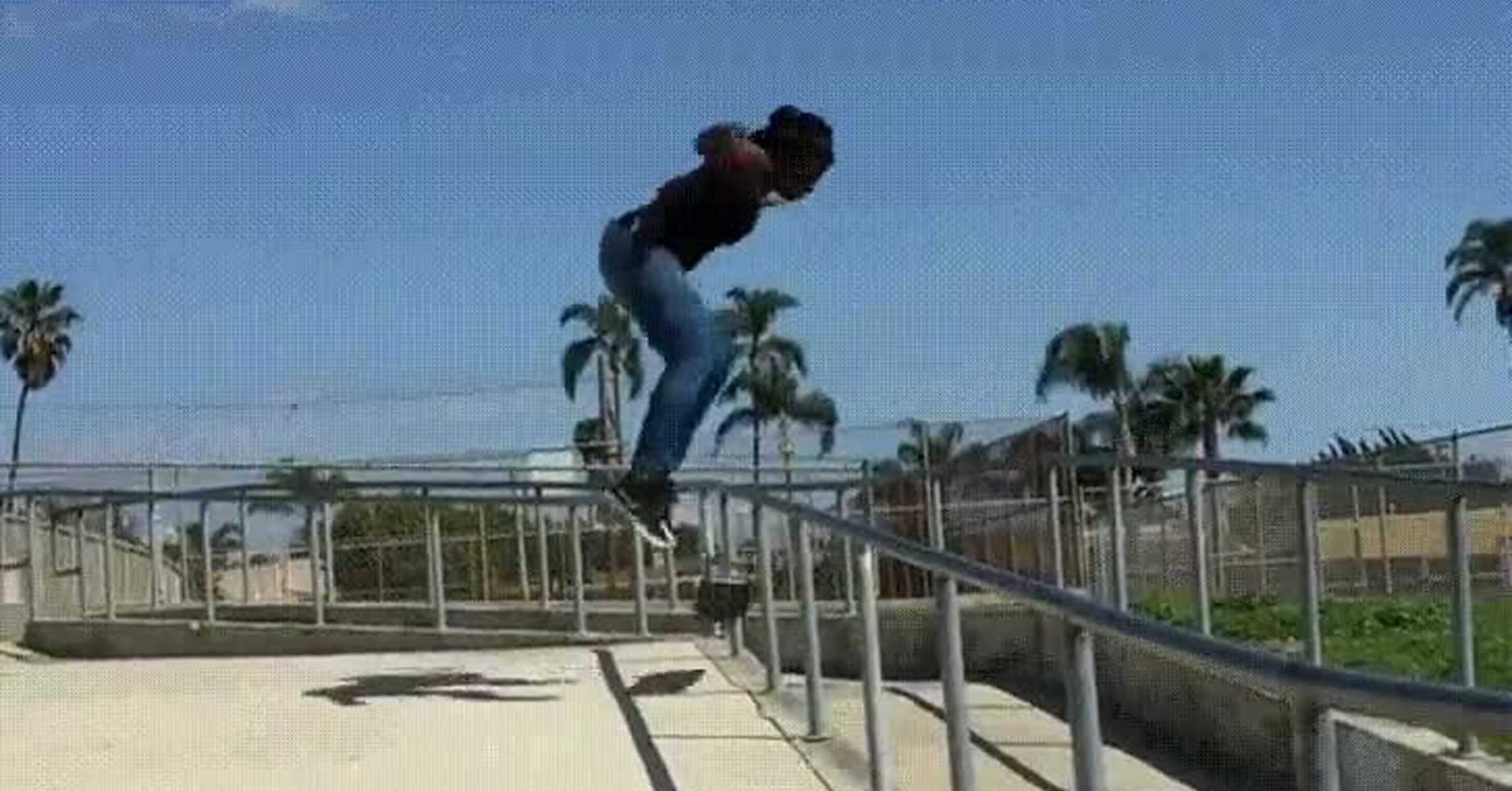 ¡Vaya GIF! / Esas clases de breakdance por fin sirven de algo