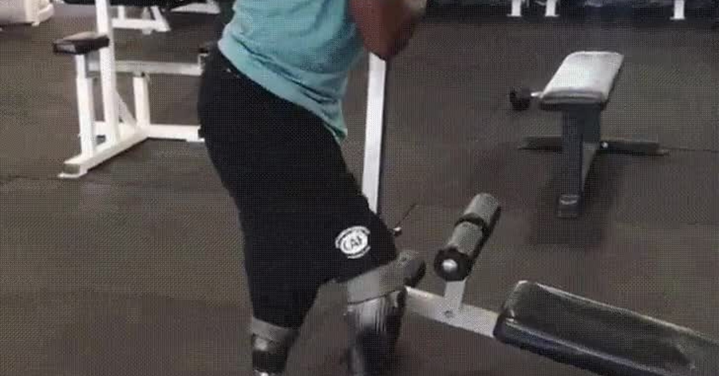 ¡Vaya GIF! / Corredor paralímpico entrenando para los Juegos de Tokyo 2020