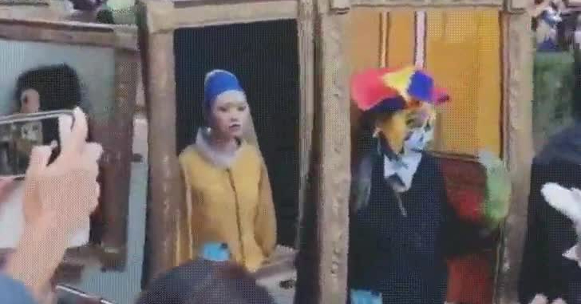 ¡Vaya GIF! / Desfile de cuadros famosos