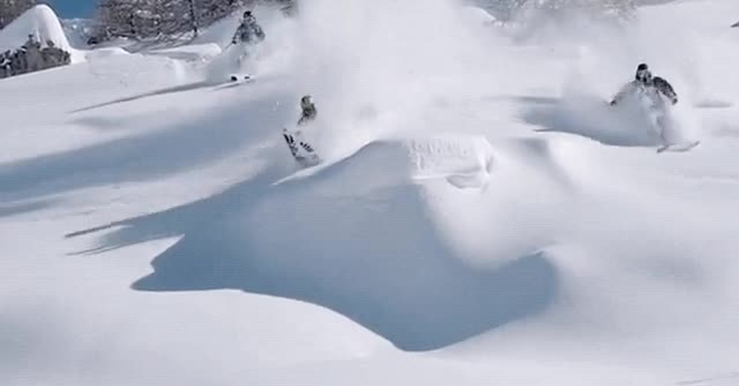 ¡Vaya GIF! / Después de ver esto me dan ganas de salir a esquiar con ...