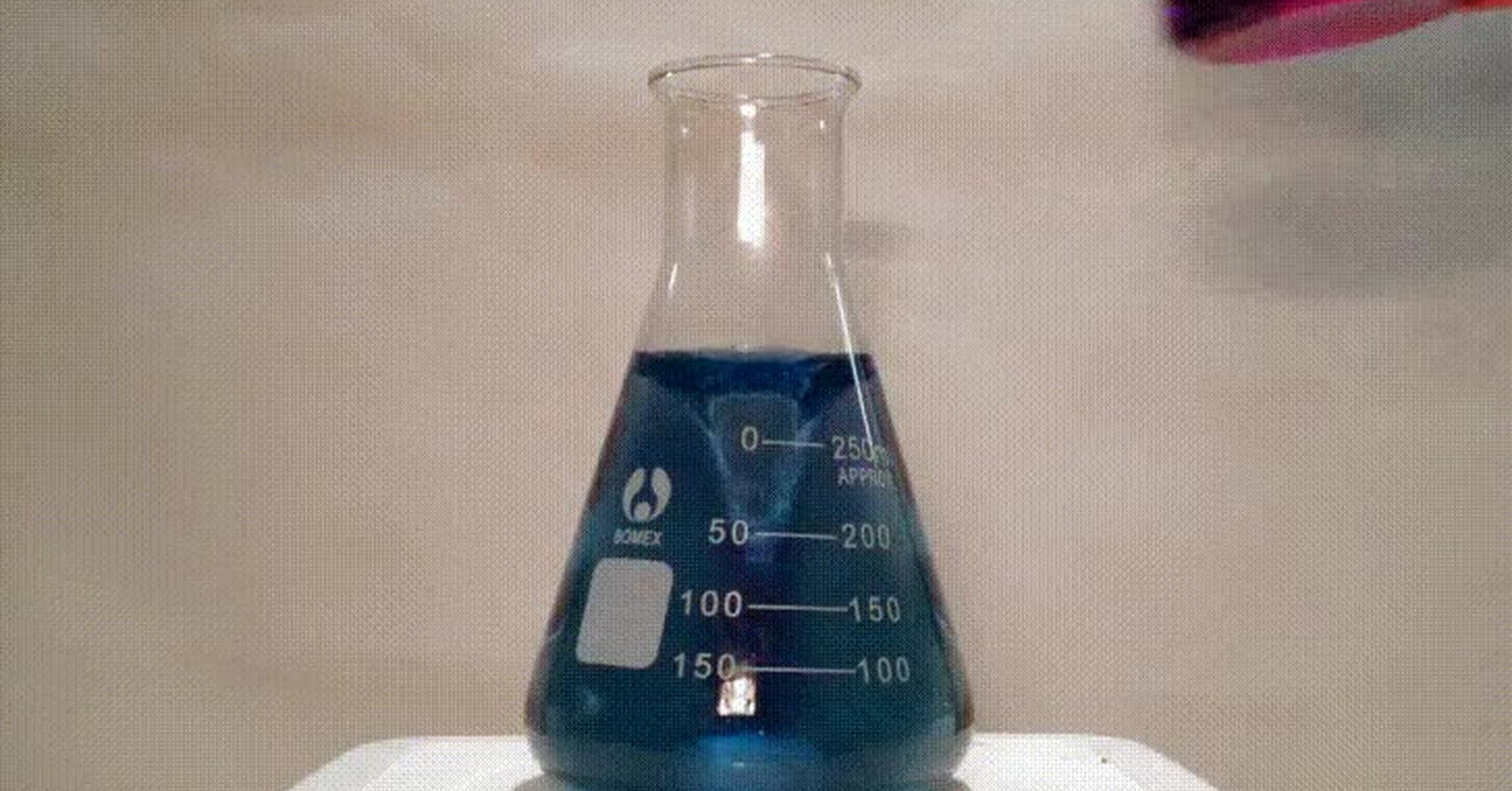 ¡Vaya GIF! / Reacción química con todos los colores