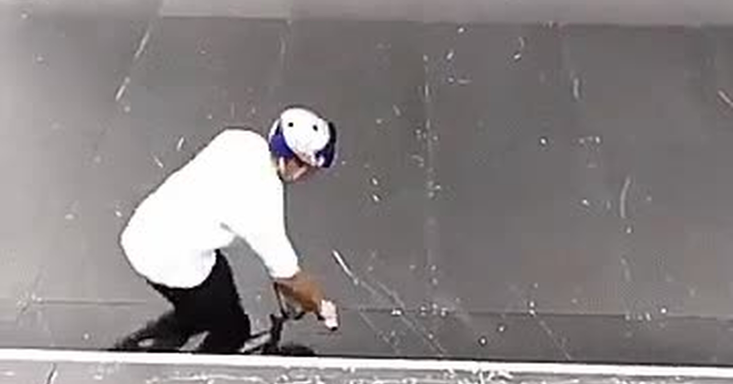 ¡Vaya GIF! / Creo que nunca había visto nada igual sobre una bici