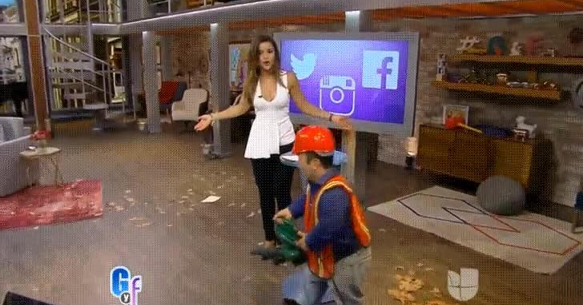 ¡Vaya GIF! / La típica persona que solo está en el curro para volverte loca