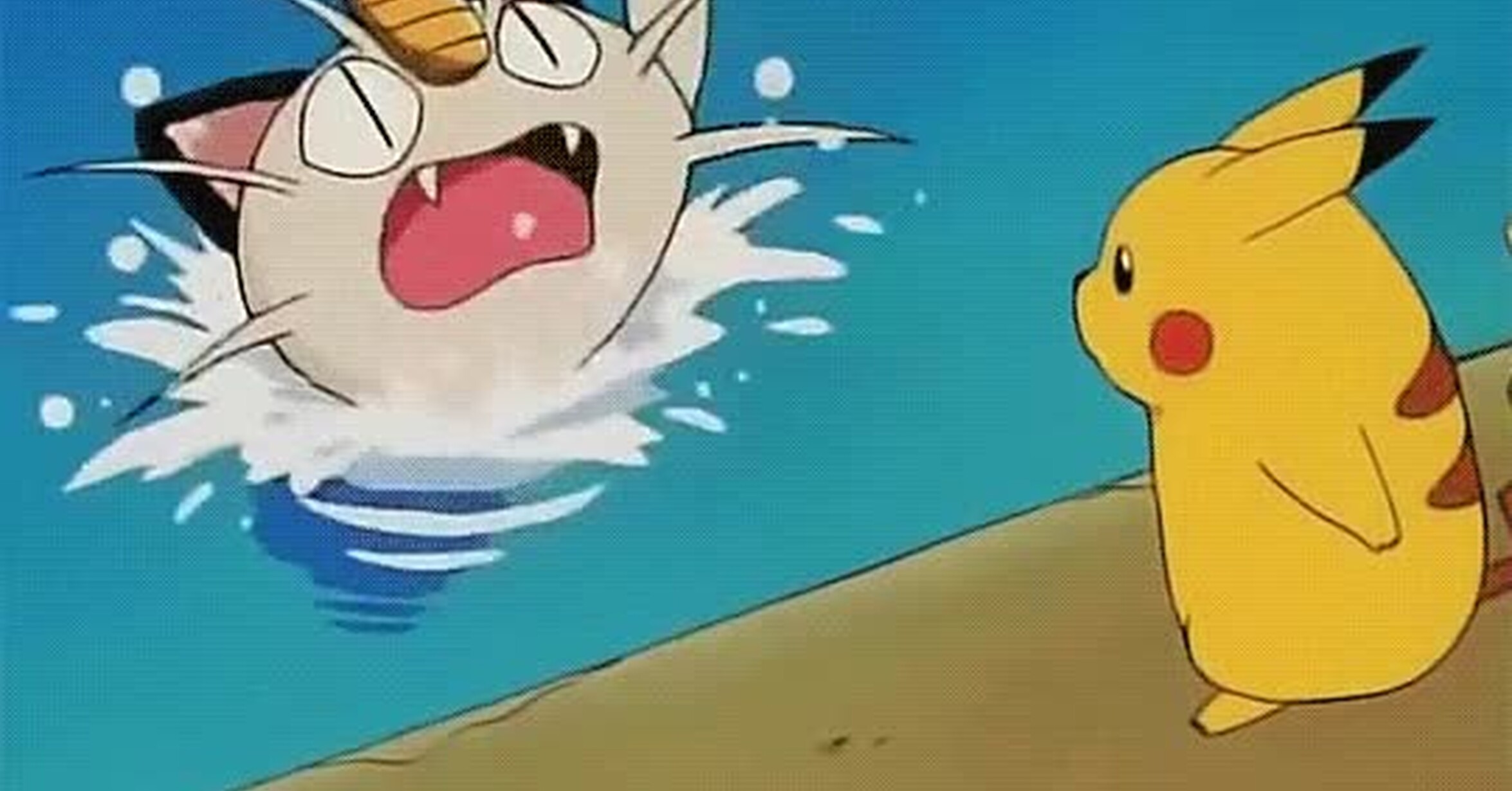 ¡Vaya GIF! / Pikachu se ha vuelto bastante salvaje e insensible