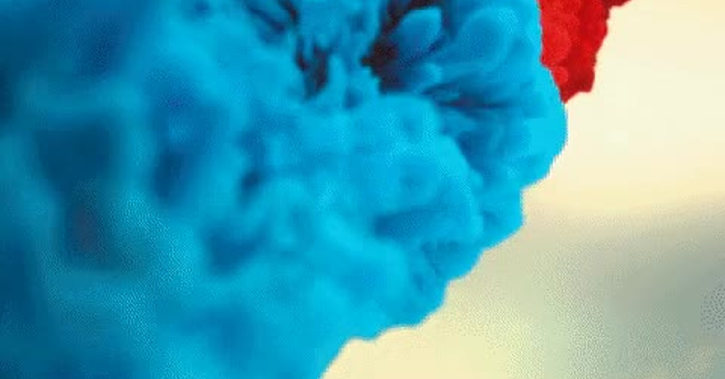 ¡Vaya GIF! / Cómo reacciona el humo de colores chocando