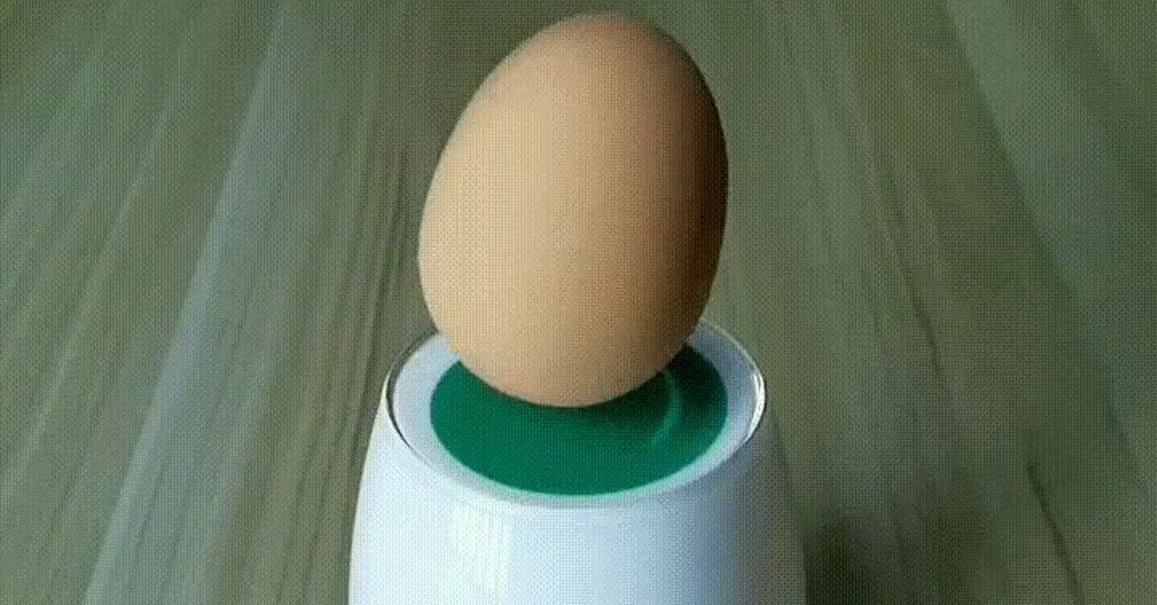 Huevo Cayendo Lentamente Huevos De Pollo Orgánicos Saltando A Cámara
