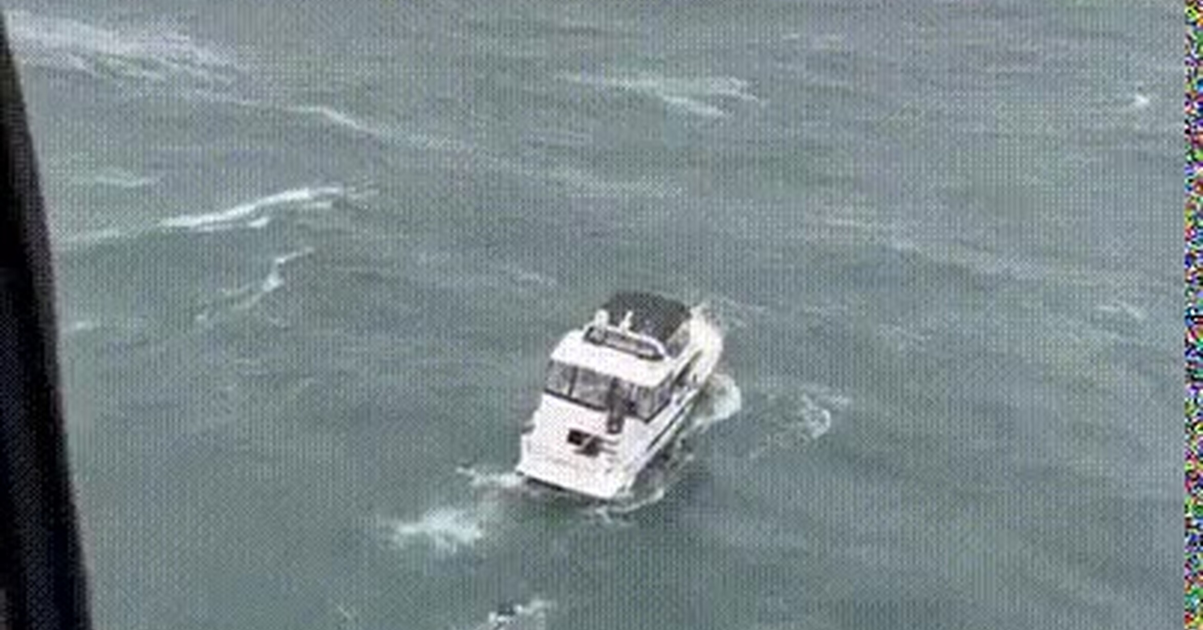 ¡Vaya GIF! / Un segundo después de ser rescatado...