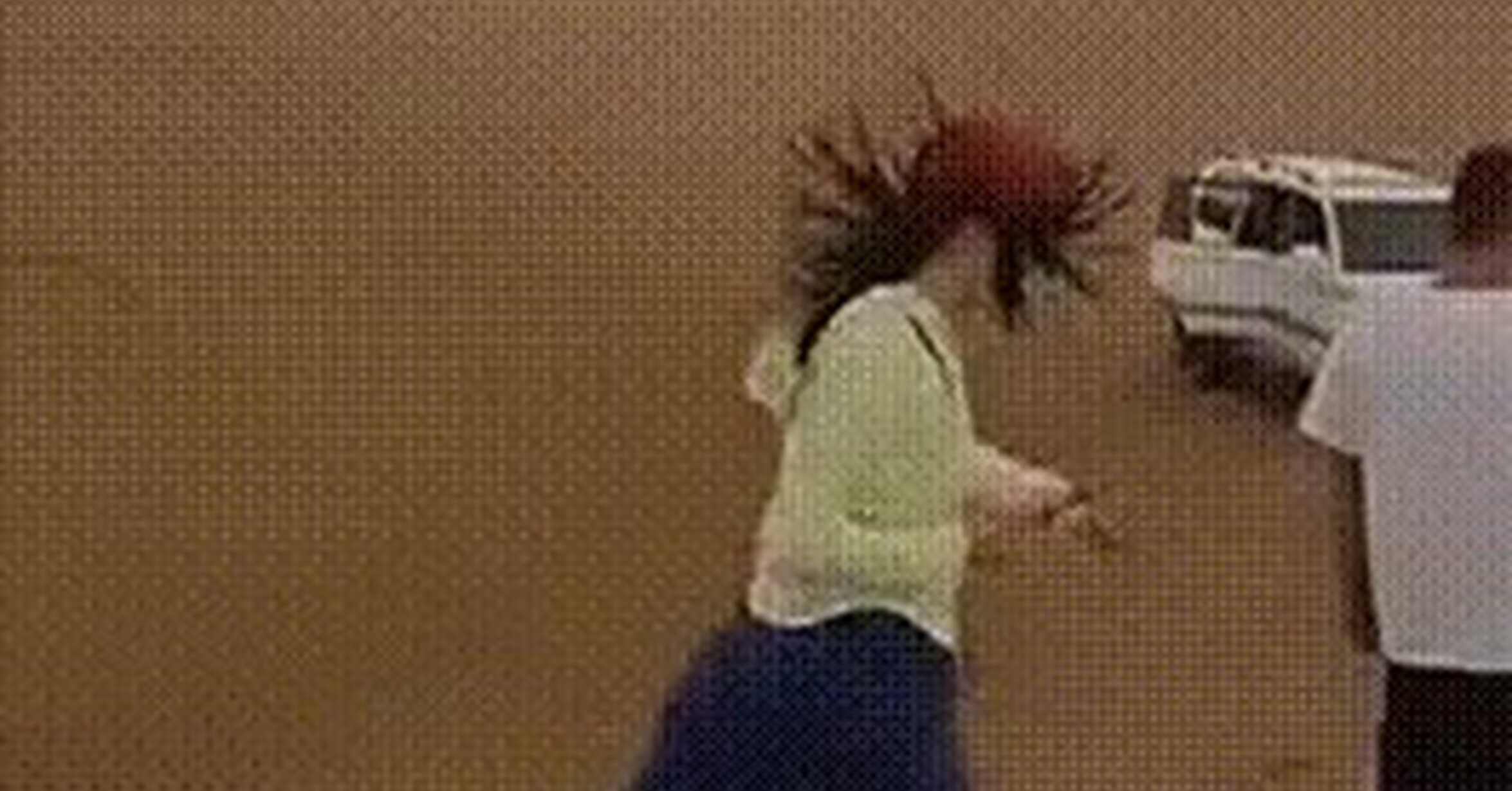 ¡Vaya GIF! / Electricidad estática en el desierto