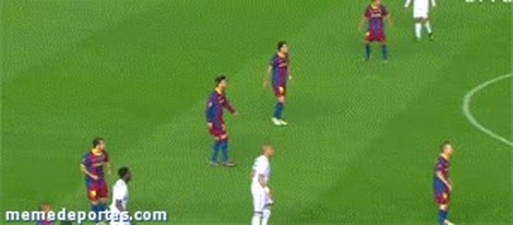 [ MEMEDEPORTES ] GIF: Esto sí es trabajo en equipo