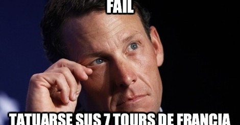 [ MEMEDEPORTES ] Armstrong big fail