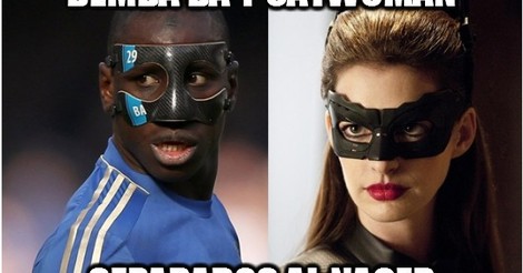 [ MEMEDEPORTES ] Demba Ba y Catwoman