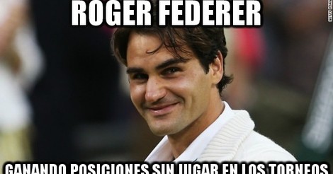 [ MEMEDEPORTES ] Roger Federer