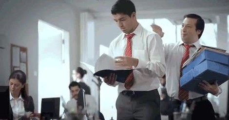 [ MEMEDEPORTES ] GIF: Luis Suárez un día de curro