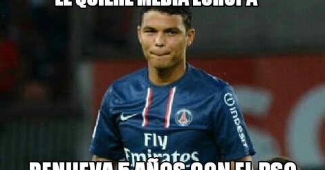 [ MEMEDEPORTES ] Thiago Silva se mantiene fiel