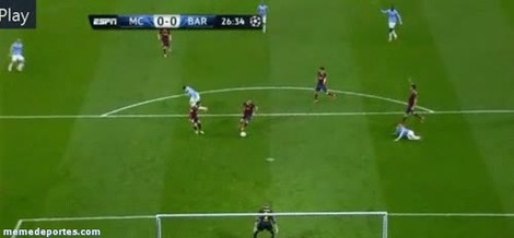 [ MEMEDEPORTES ] GIF: Doble fail de los 2 españoles del City, fail ...