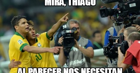 [ MEMEDEPORTES ] ¿Brasil necesita a Thiago Silva y Neymar?