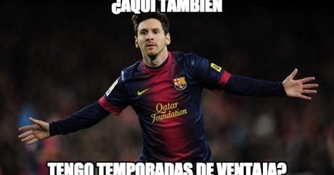 [ MEMEDEPORTES ] ¿Aquí también tengo temporadas de ventaja?
